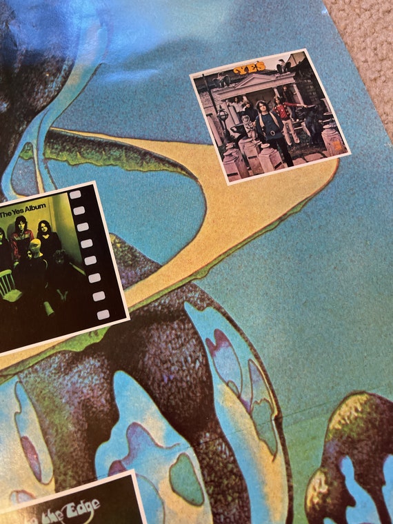 Vintage RARE 1970s 70s YES Band Vtg 1973 Atlantic Rec… - Gem