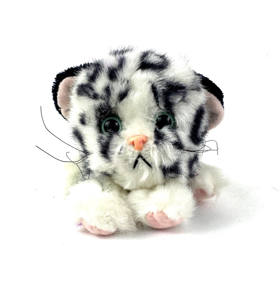 Vintage 90s 1990s 1993 Tyco KITTY KITTY KITTENS Jungle Cat Purring ...