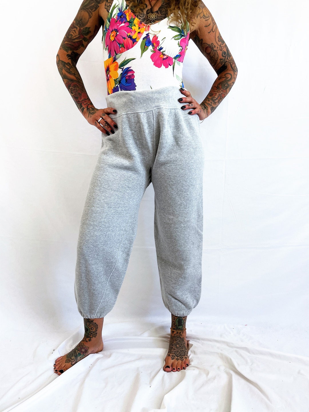 Vintage 1970s 70s Heather Gray Sweatpants - Wilson Sporting Goods Co ...