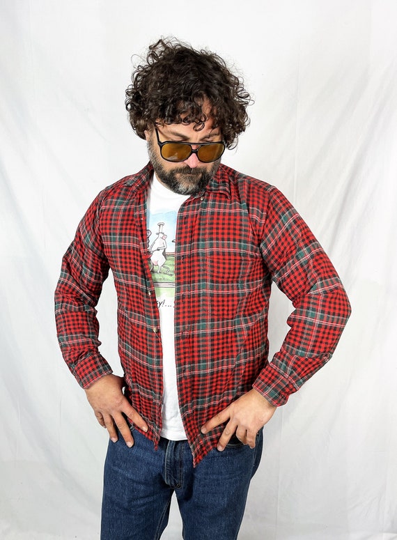 90s vintage grunge plaid - Gem
