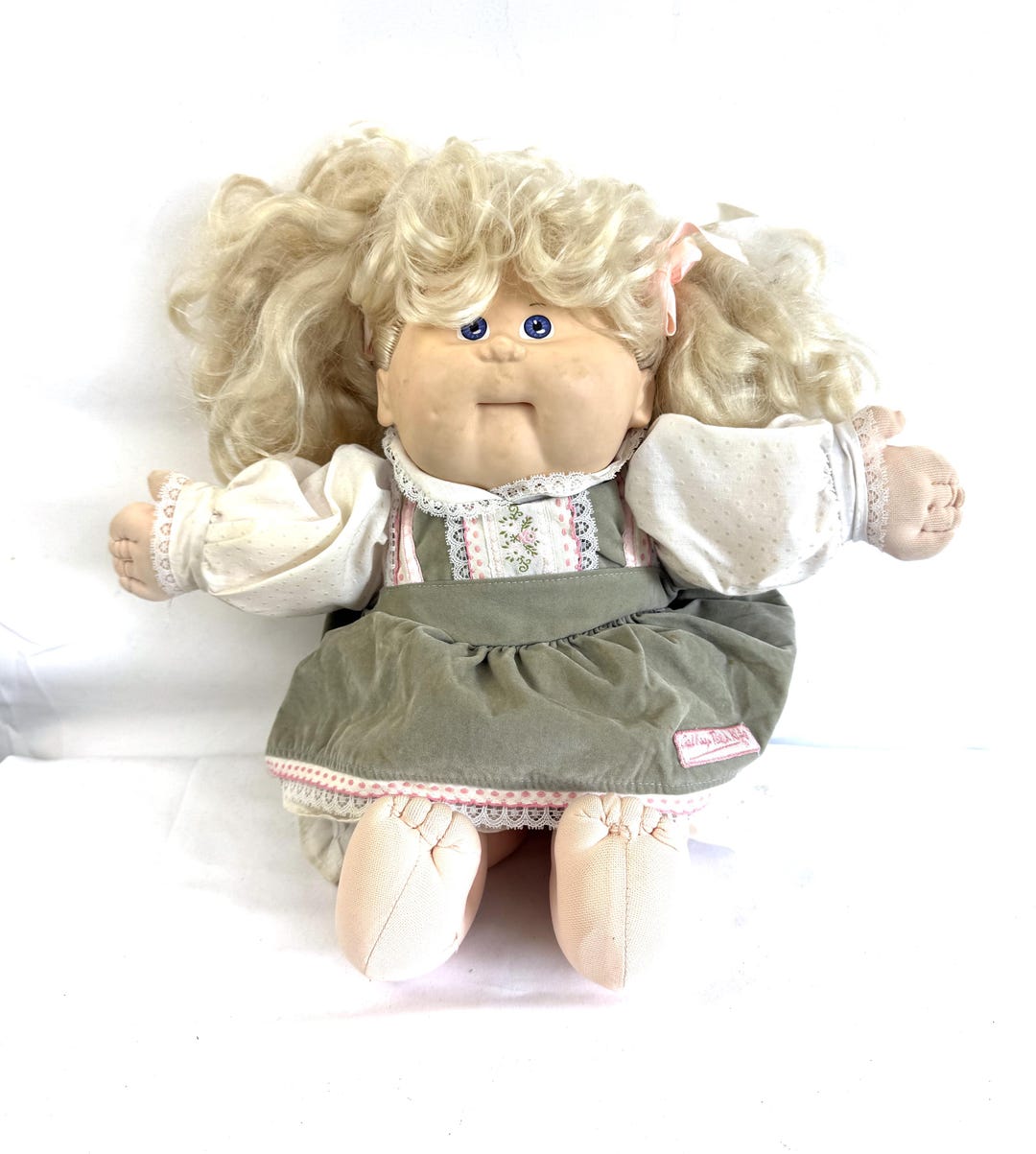 Vintage 1987 Talking Cabbage Patch Kid Doll Coleco Cpk Collectible Etsy