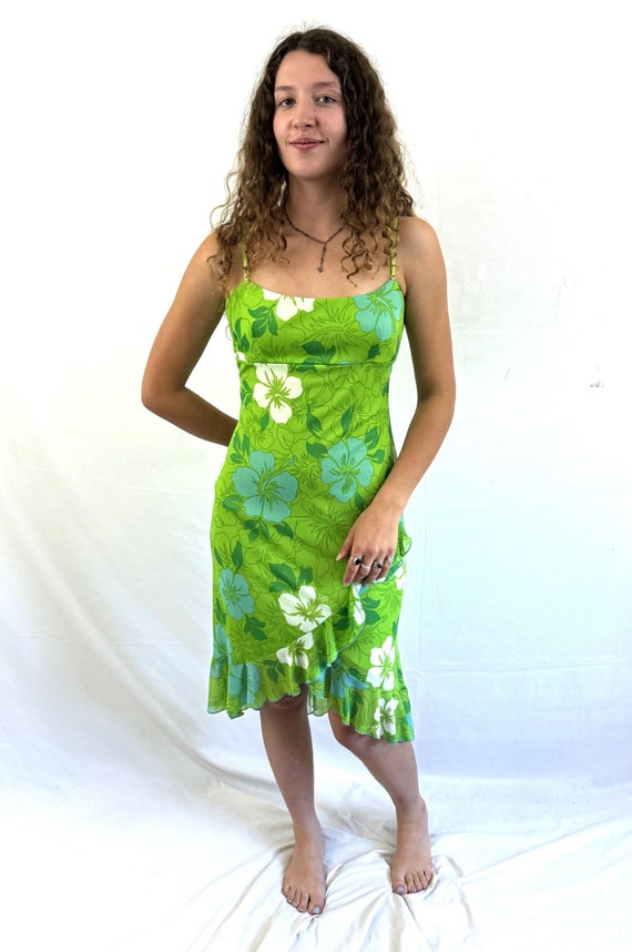 Vintage 1990s summer green - Gem