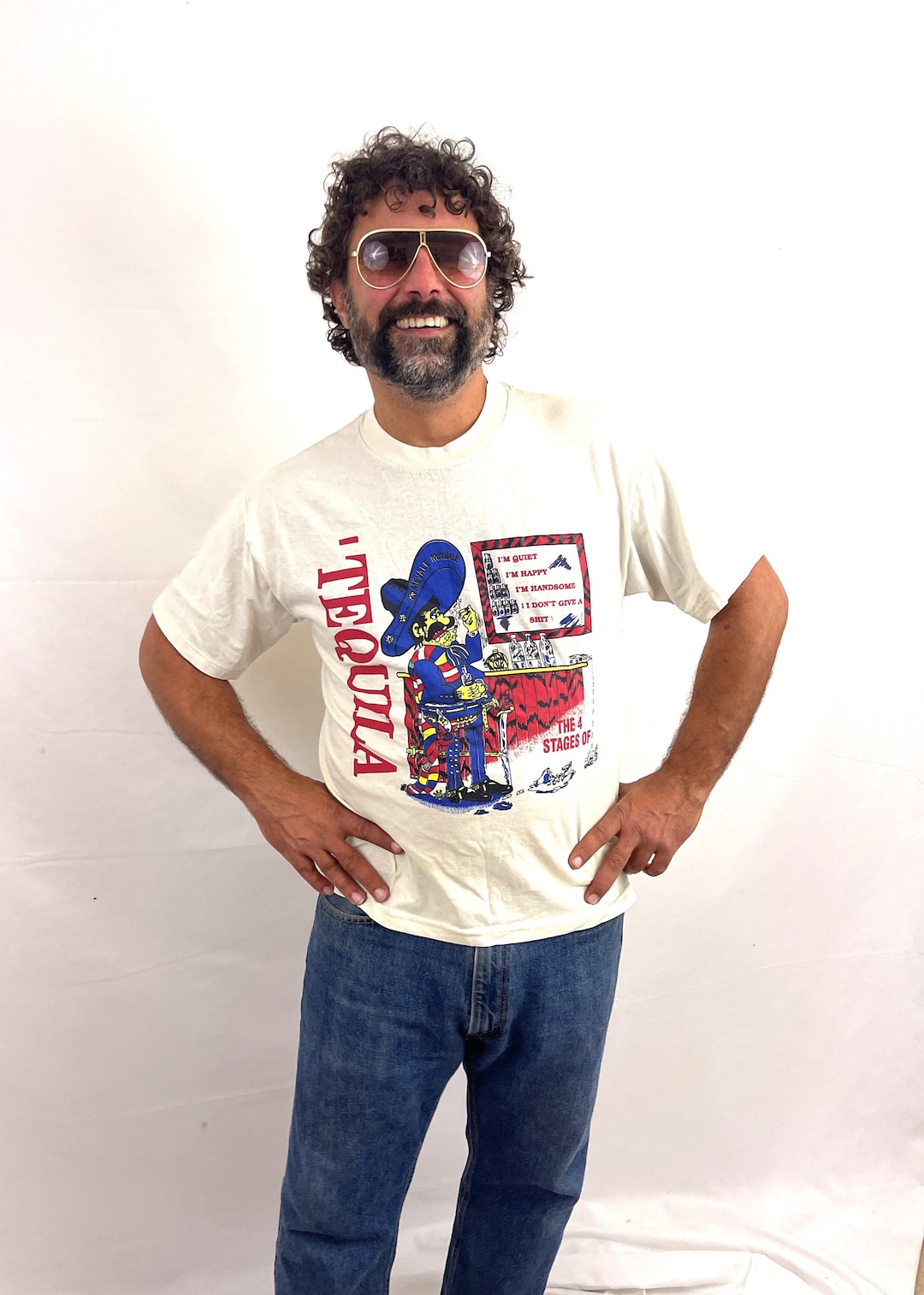 Vintage 80s Cusano Rojo Mexican Oaxaca Tequila Mescal Tank Top - Etsy