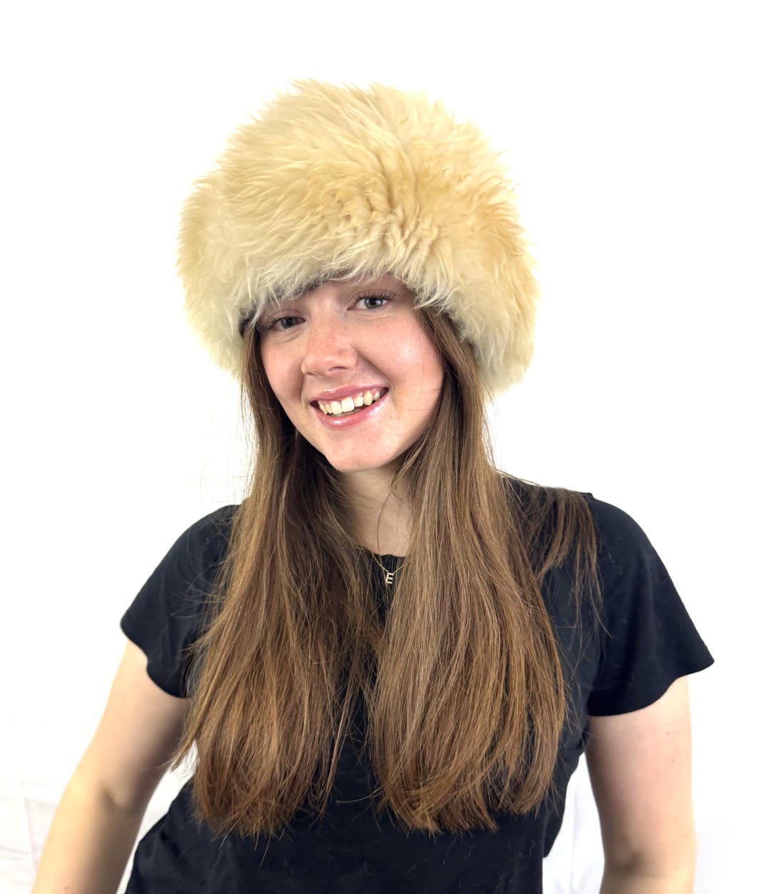 Vintage Genuine Italian Tuscan Lamb Skin Fur Hat - Made in Italy - Etsy
