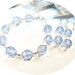 Ice Blue Jewelry, Pale Blue, Bracelet and Earrings, Bridesmaid Jewelry ...