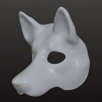 Wolf Mask - Etsy