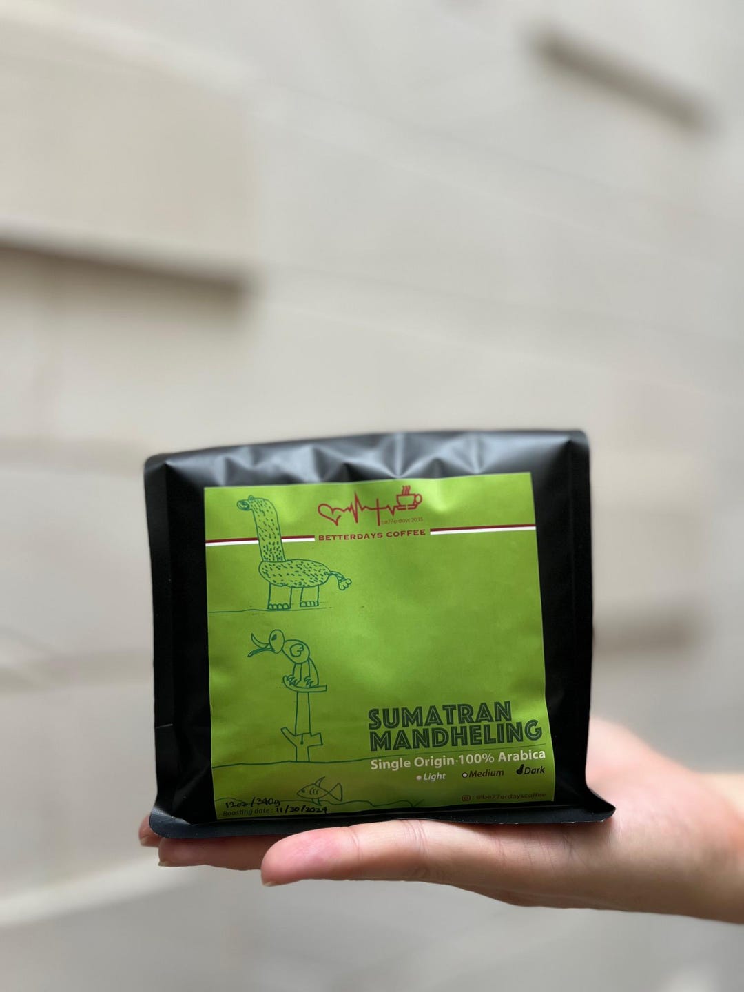 Sumatran Mandheling Whole Bean Dark Roast 12 Oz Bag - Etsy