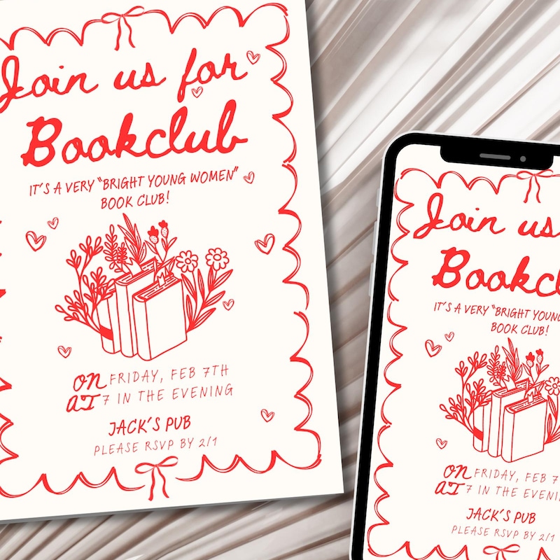 Book Club - Etsy