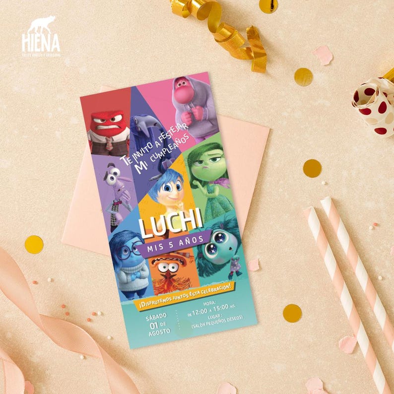 Inside Out Candy Bar Printable Kit Birthday Inside Out Birthday ...