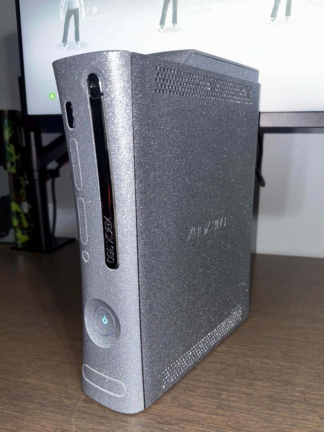 Custom Diamond Camo Sparkle Xbox 360 RGH3 JTAG Modded Console, Bundle ...