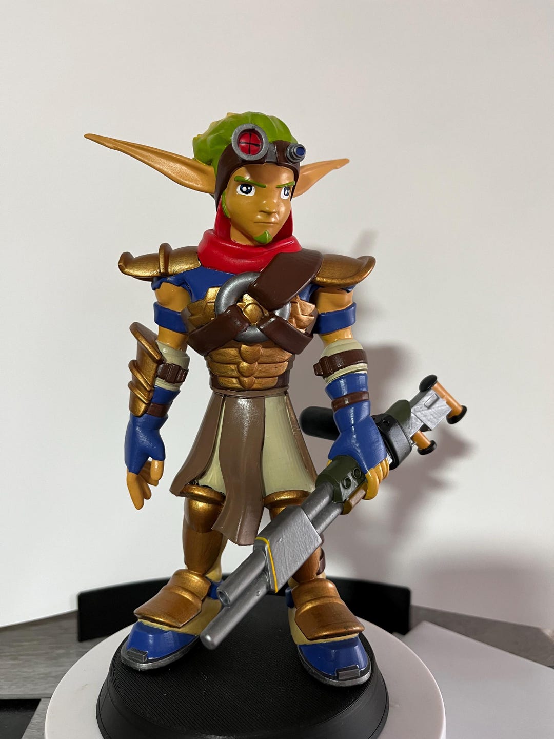 Figure Jak and Daxter (angry Face) 19 CM (UNPAINTED) - Etsy