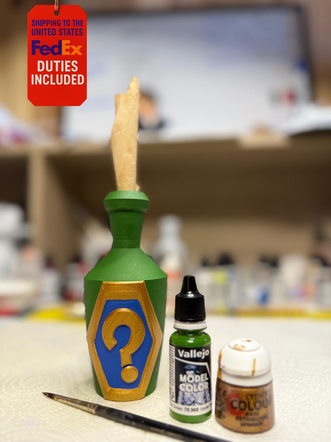 Sly Cooper Inspired Mystery Bottle - Unique Hand-painted Collectible - Etsy