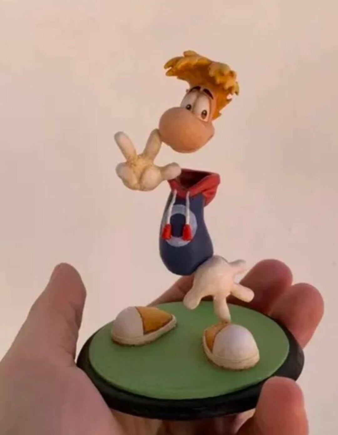 Rayman Figure 15cm High HAND PAINTED - Etsy UK