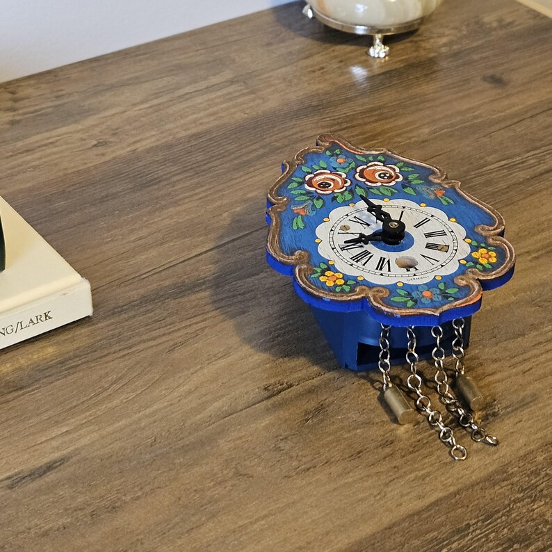 Antique Miniature Cuckoo Clock, Hand Painted, Germany - Etsy