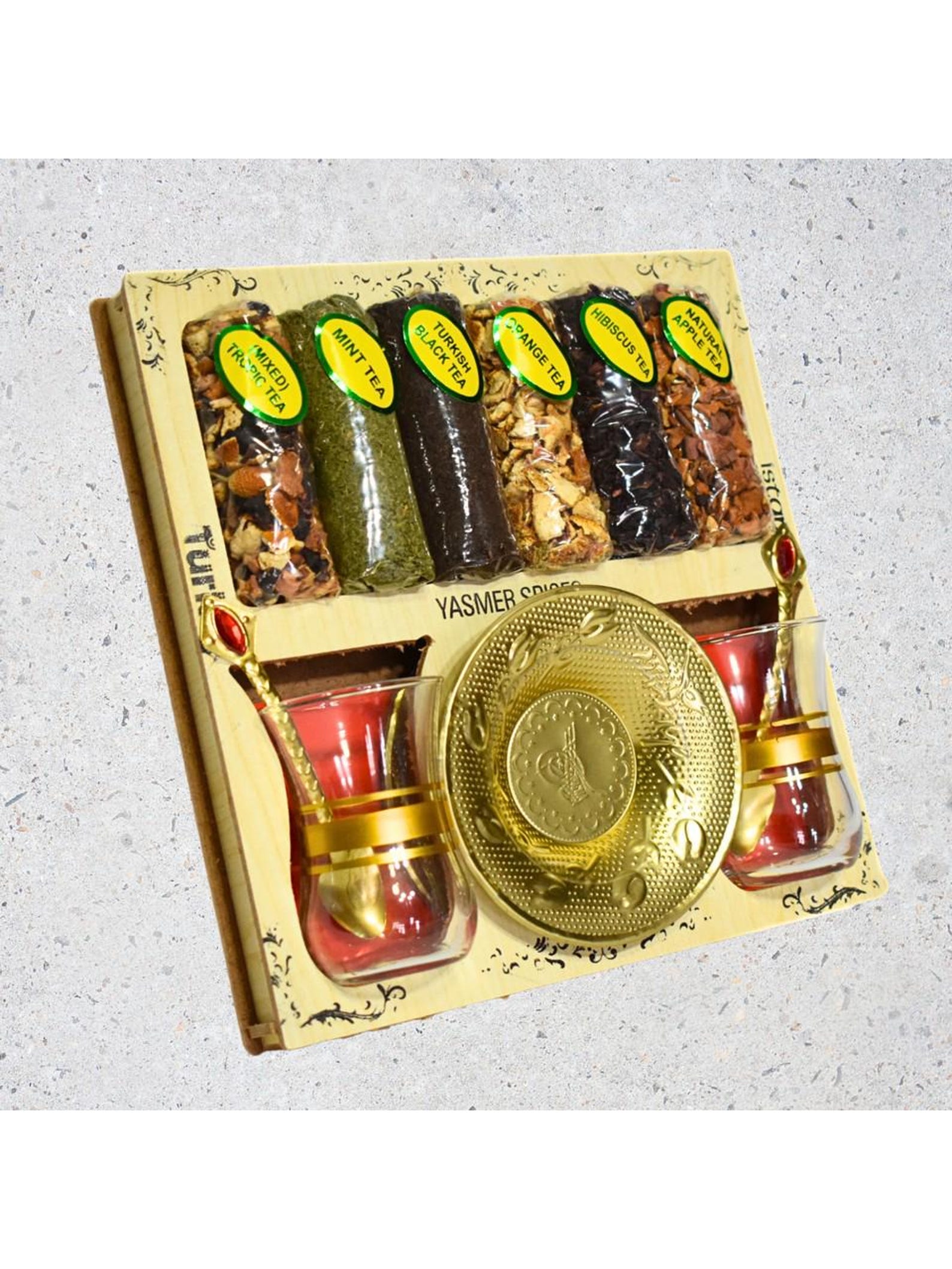 Premium Herbal Tea and Glass Set Combine Elegance and Health - Etsy