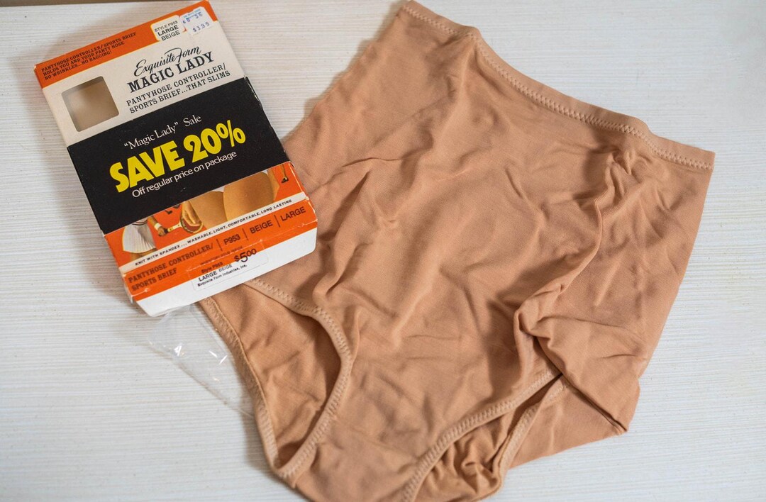 VTG 60s NOS Exquisite Form Magic Lady Slimming Girdle Control Brief ...