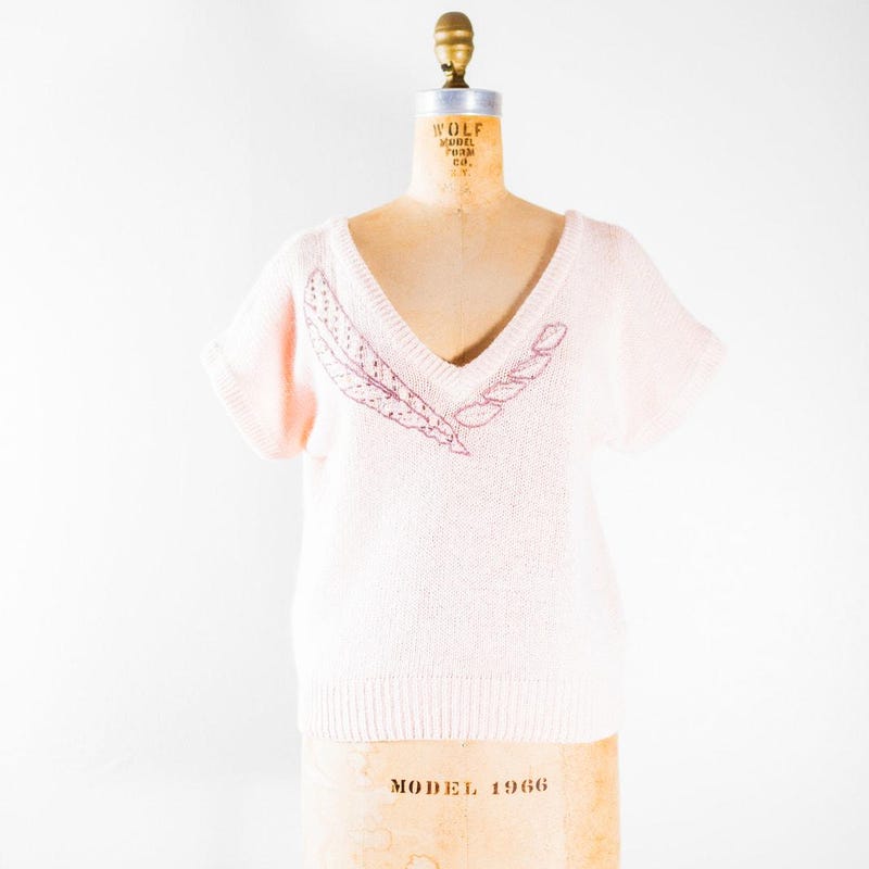 Fuzzy Pink Top - Etsy