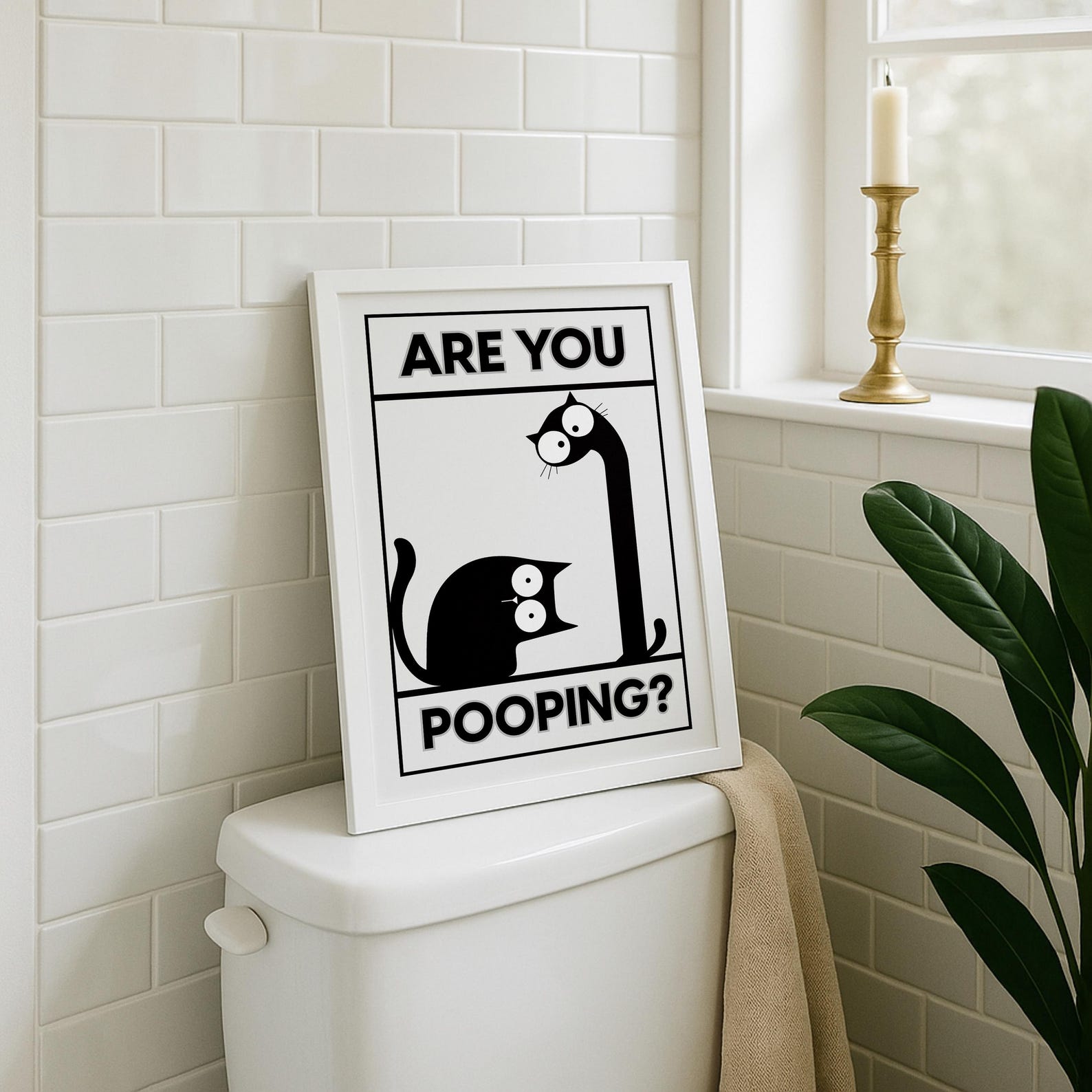 Bathroom Poster 'are You Pooping?' – Funny Decor for Your Toilet - Etsy