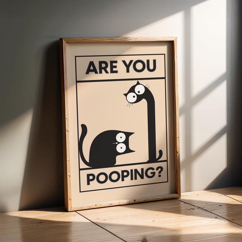 Are You Pooping Sign - Etsy