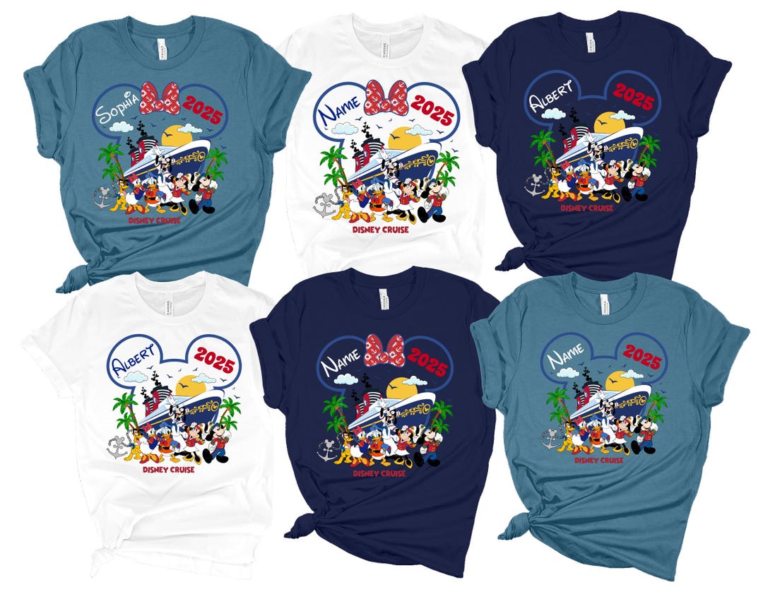 Custom Family Cruise 2026, Holiday Disney Family Cruise Shirts, Family ...
