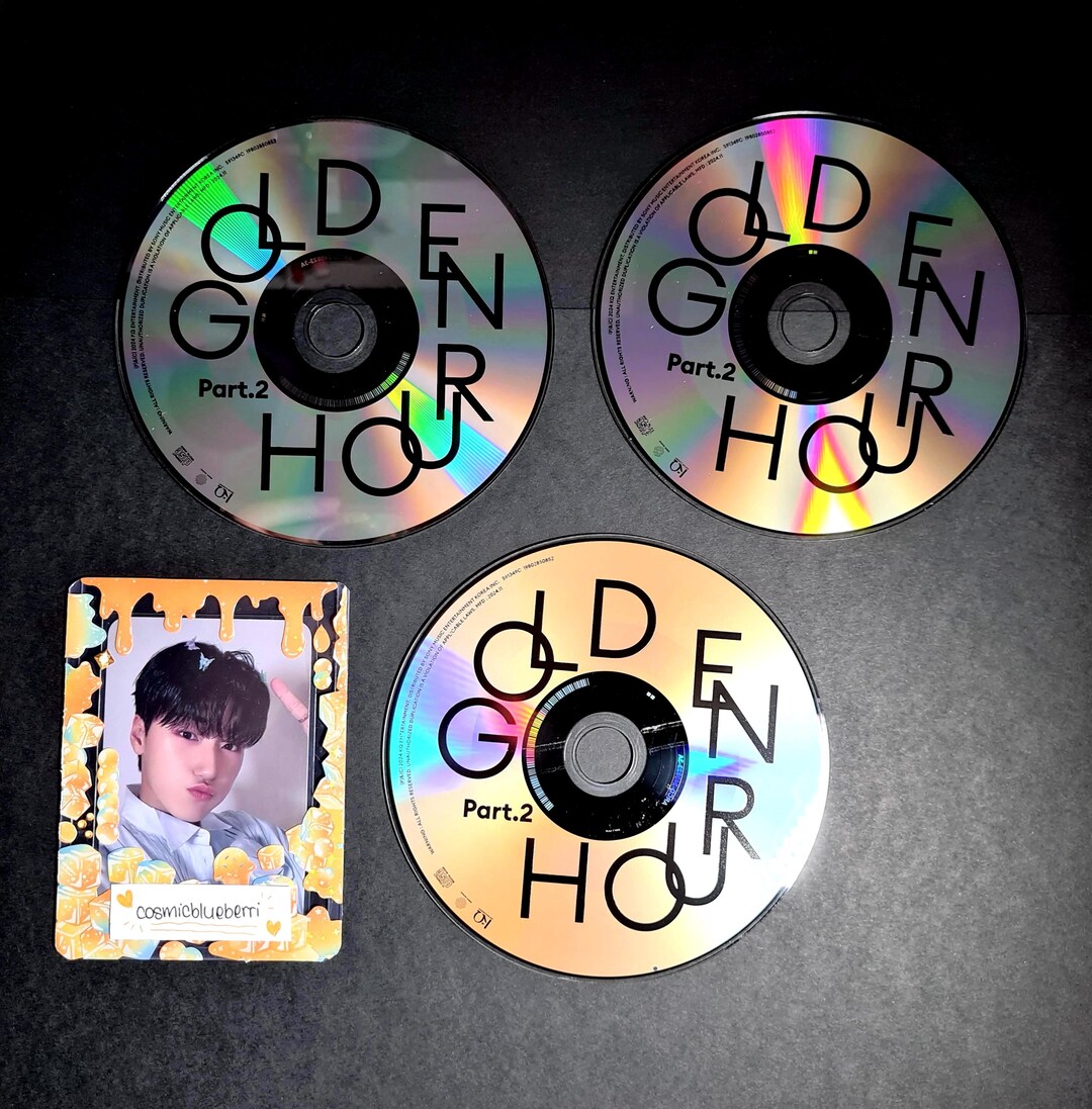 Official ATEEZ GOLDEN HOUR: Part.2 Cds - Etsy