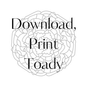 Printable PDF Coloring Pages Abstract Allure – Hand-drawn Intricate ...
