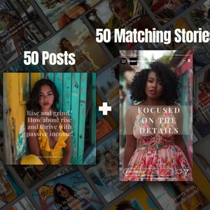 100 Empowering Women Social Media Posts and Stories - Etsy