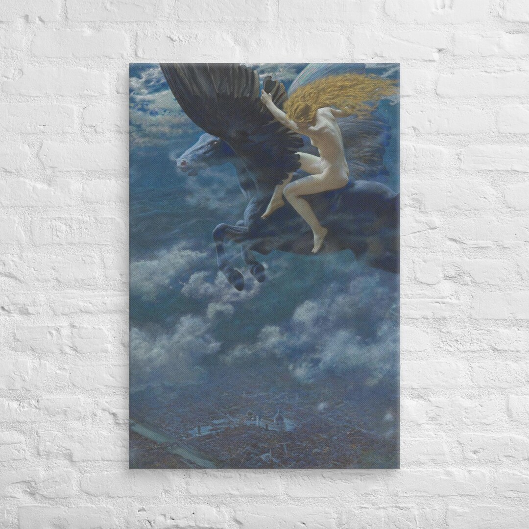 Edward Robert Hughes Dream Idyll A Valkyrie - Etsy