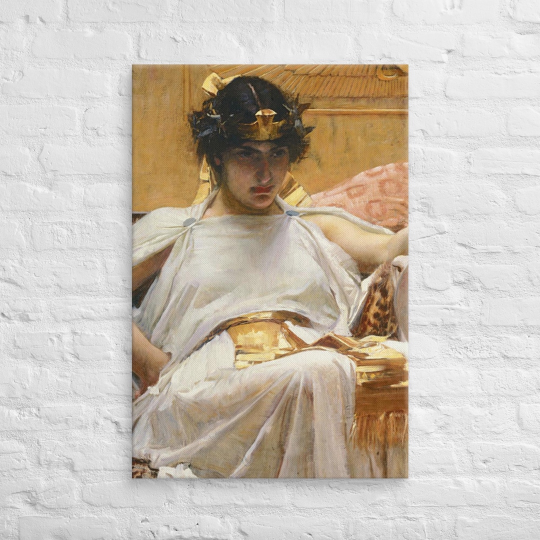 John William Waterhouse Cleopatra - Etsy