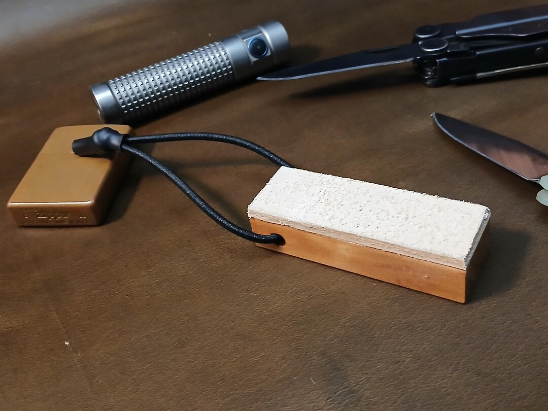 Small Travel Leather Honing Strop for Sharpening - Etsy