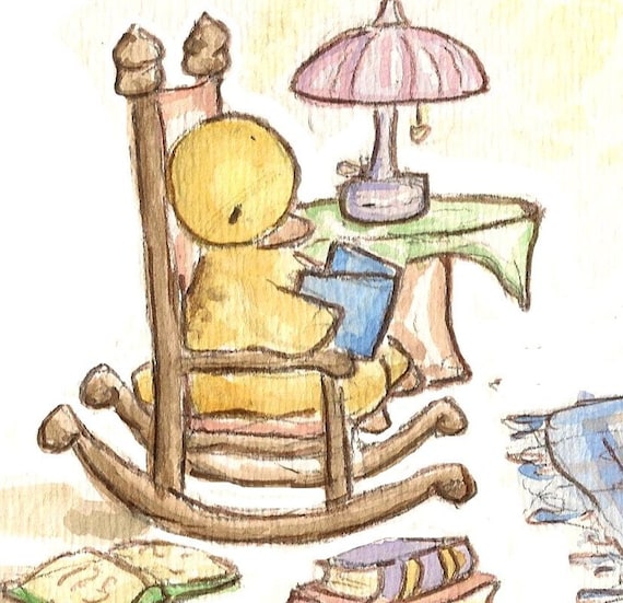 Story Time. PRINT. 8X10. Nursery Art Wall Decor | Etsy