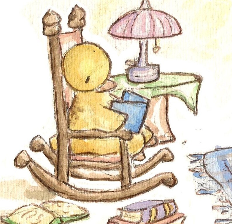 Story Time. PRINT. 8X10. Nursery Art Wall Decor - Etsy