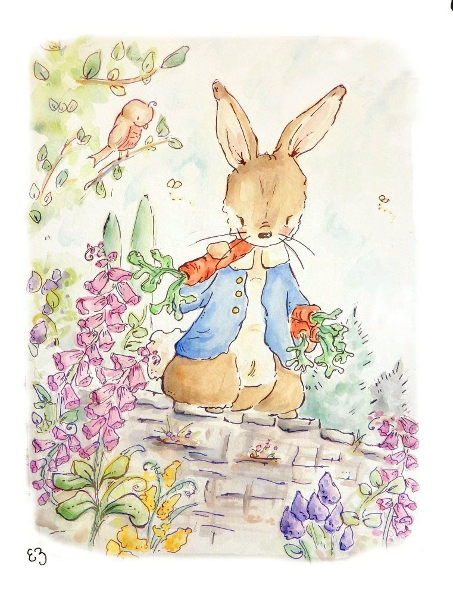 The Peter Rabbit Collection. COLLECTORS EDITION. Print. Nursery Art ...