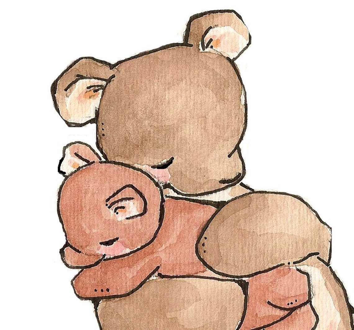 My Baby Bear. PRINT 8X10. Nursery Art Wall Decor - Etsy