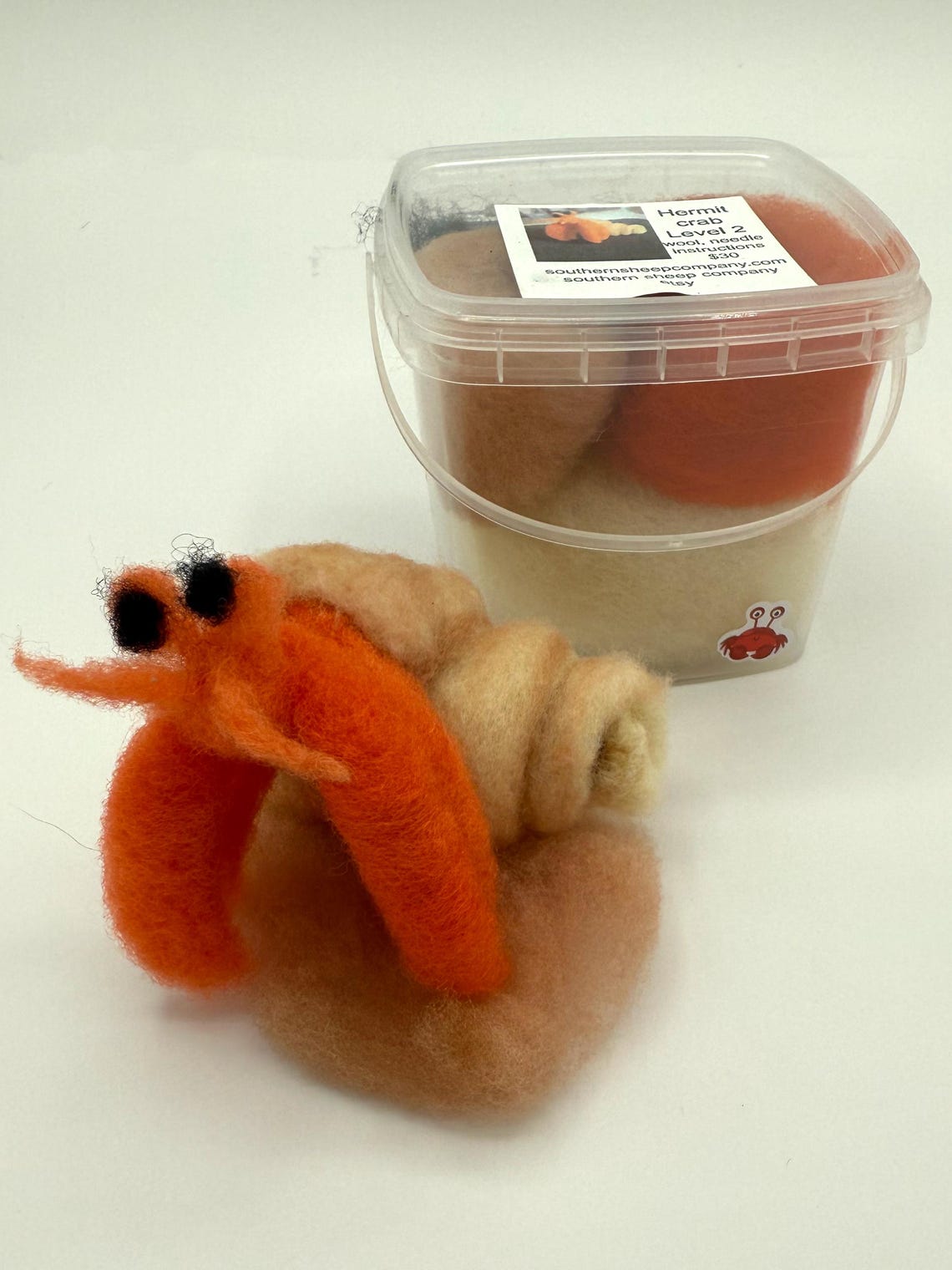Needle Felt a Hermit Crab - Etsy