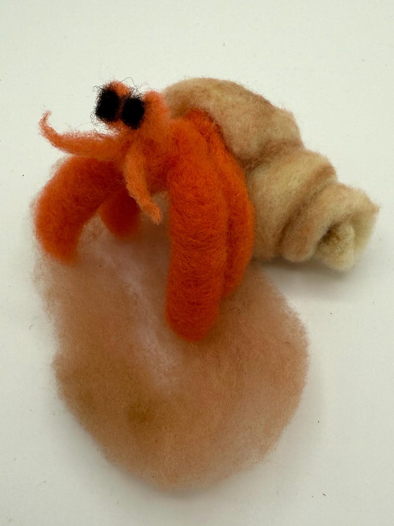 Needle Felt a Hermit Crab - Etsy