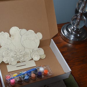 Coloring Pages | DIY Coloring Kit for Kids | Wood Painting Kit | Fun ...