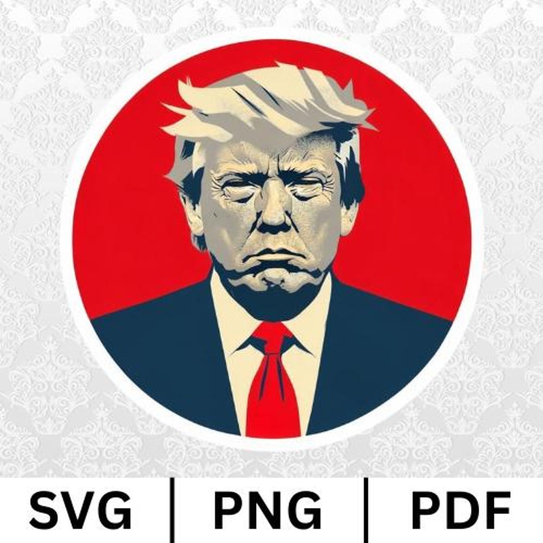 Donald Trump Paint Splatter SVG, PNG (digital Download) - Etsy