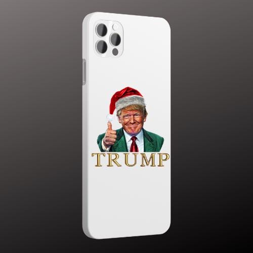 Trump SVG, Trump PNG, Trump Holiday, Christmas Trump SVG, Santa Hat ...