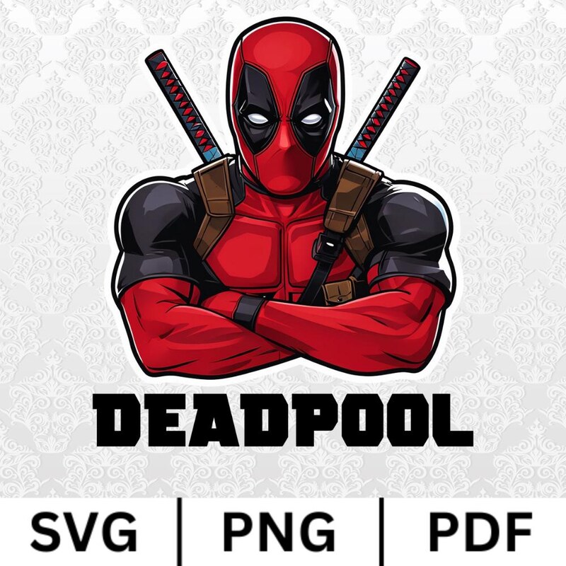 Deadpool Svg - Etsy