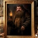 Magic School Keeper Poster: Rubeus Portrait Art (digital Download) - Etsy