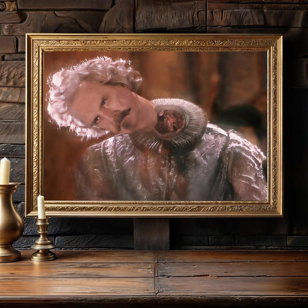 Nearly Headless Nick Poster Digital Download Printable Wall Art Wizard Castle Ghost Poster ...