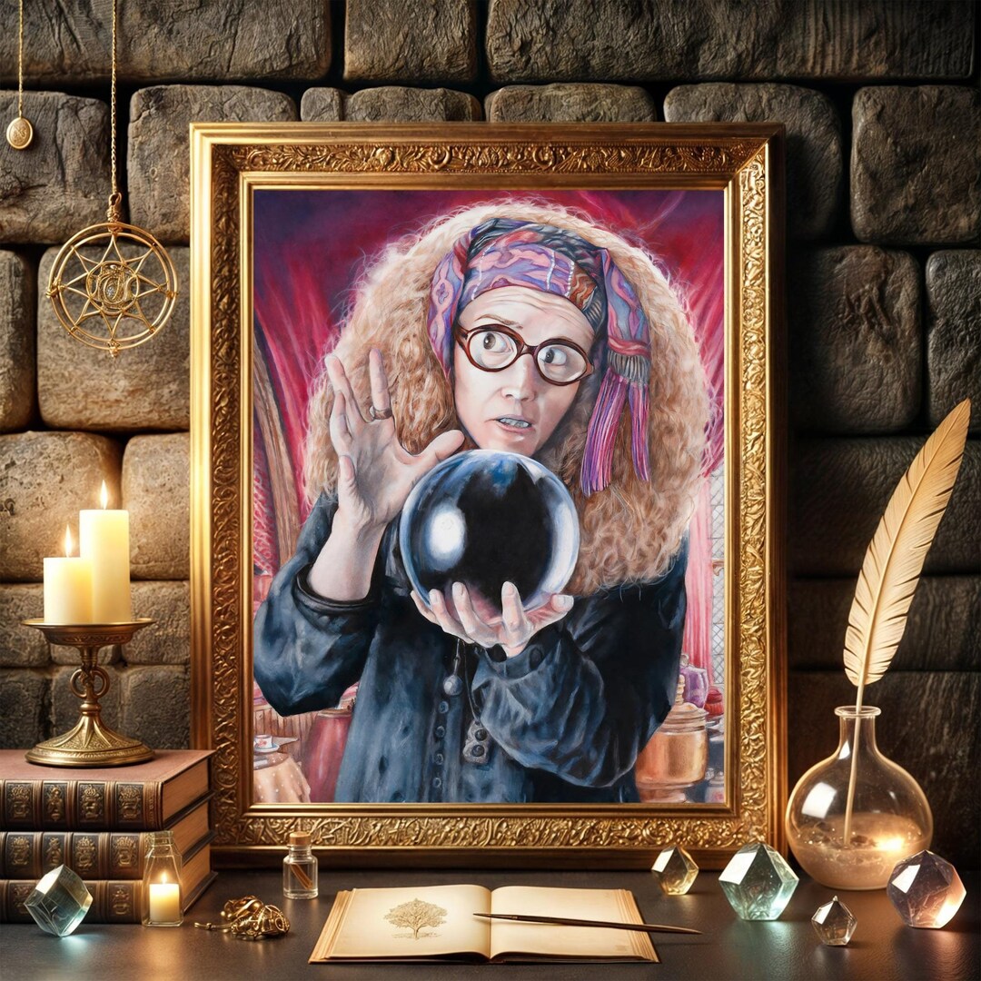 Professor Sybill Poster Digital Download Printable Wall Art Divination ...