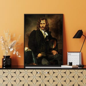 Sirius Poster Digital Download Printable Wall Art Wizard Black Poster ...