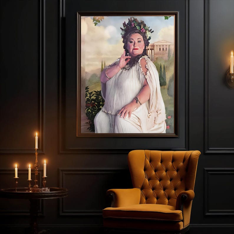 The Fat Lady Poster Digital Download Printable Wall Art Fortuna Major ...