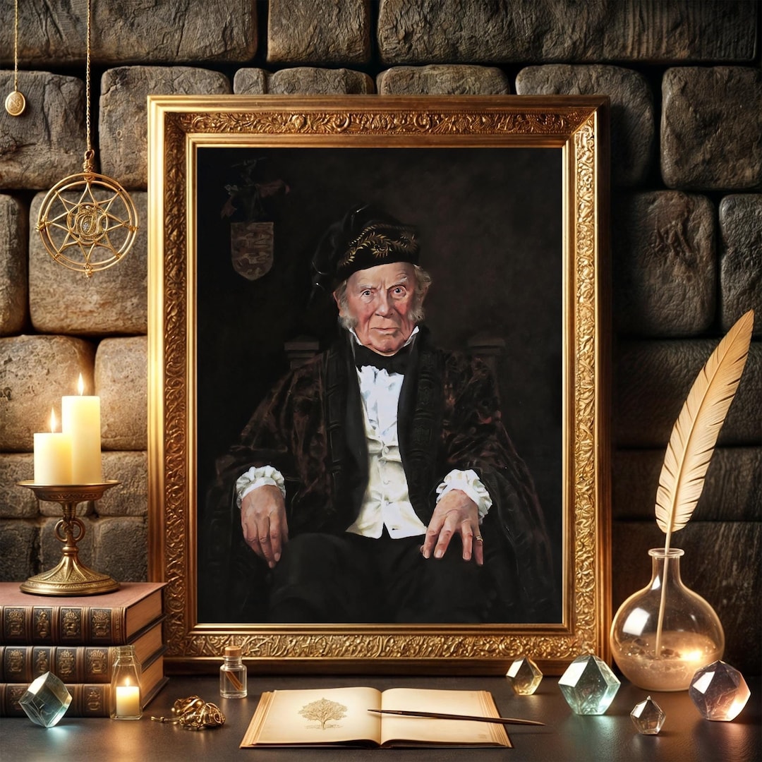 Headmaster Everard Poster Digital Download Printable Wall Art Wizard ...