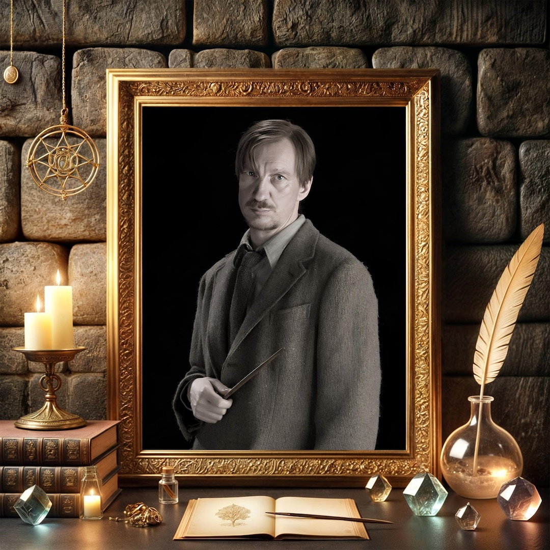 Remus Poster: Wizard Professor Wall Art (digital Download) - Etsy