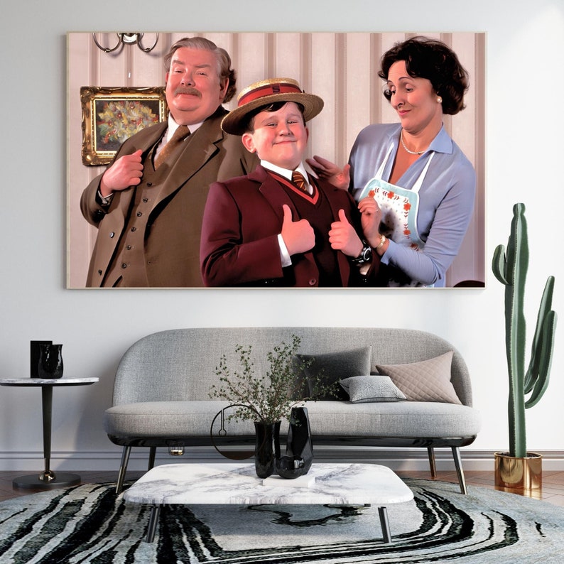 Dursley Family Poster Digital Download Printable Wall Art Harry ...