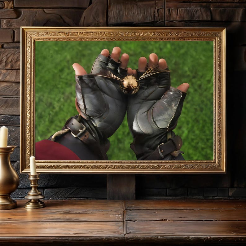 Golden Snitch Poster Digital Download Printable Wall Art Seeker Snitch ...