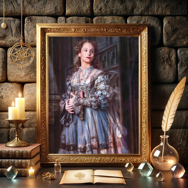 Helena Poster Digital Download Printable Wall Art Grey Lady Print ...